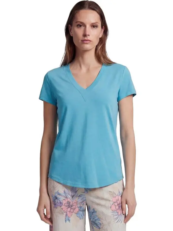 LORDS OF HARLECH V-neck Top - Teal
