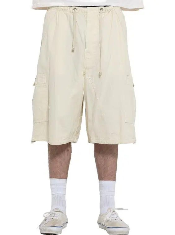 JADED LONDON Oversize Cargo Shorts - Ecru