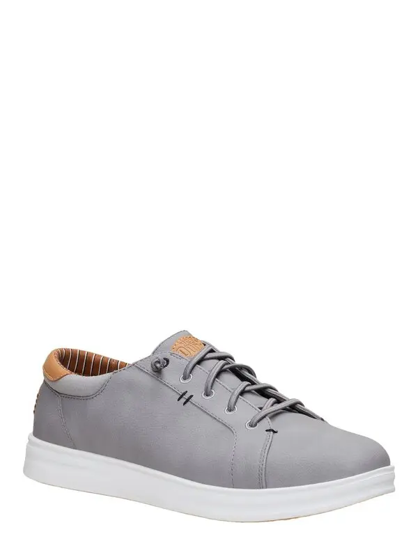 HEY DUDE Paul Pro Classic Low Top Sneaker - Grey
