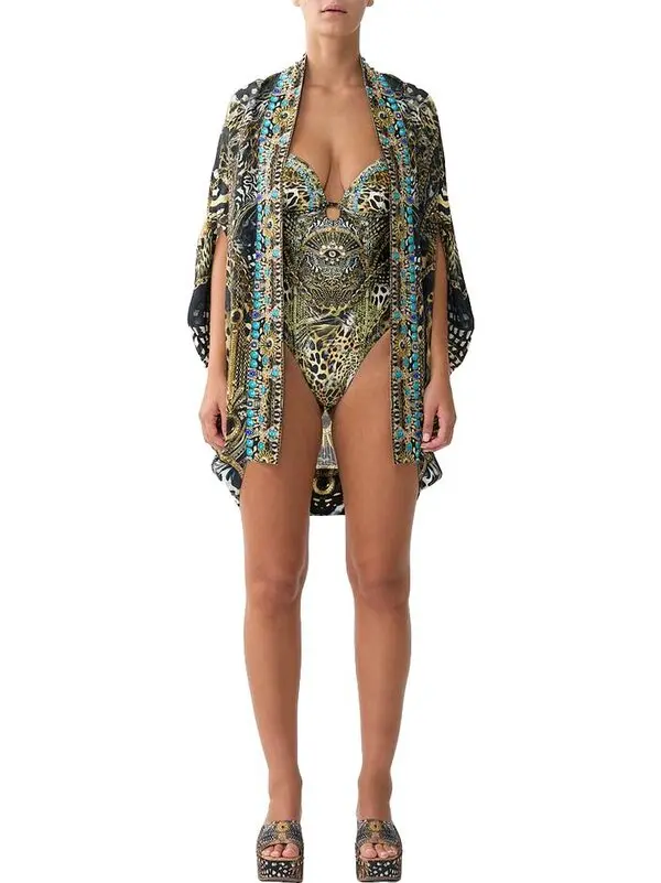 Camilla Open Front Cardigen Cape - Feline Folklore