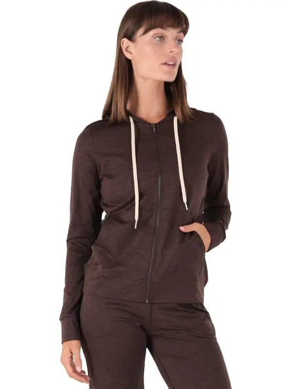GLYDER Lightweight Zip-up Hoodie - Java
