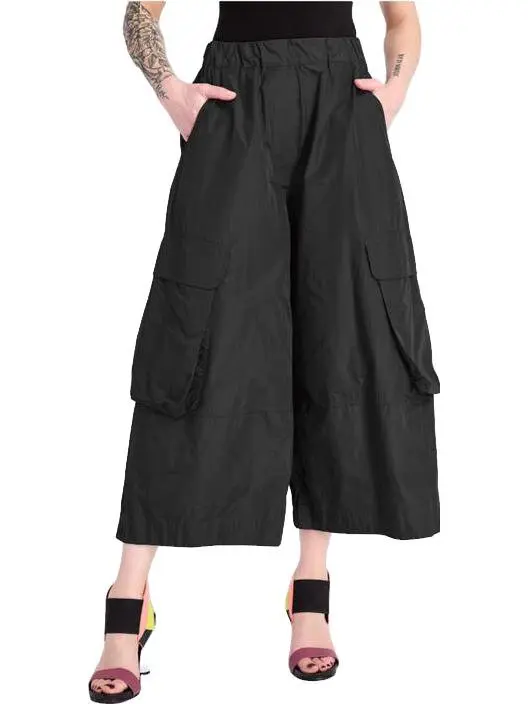 Alembika Alembiika Swish Wide Cargo Pants - Black