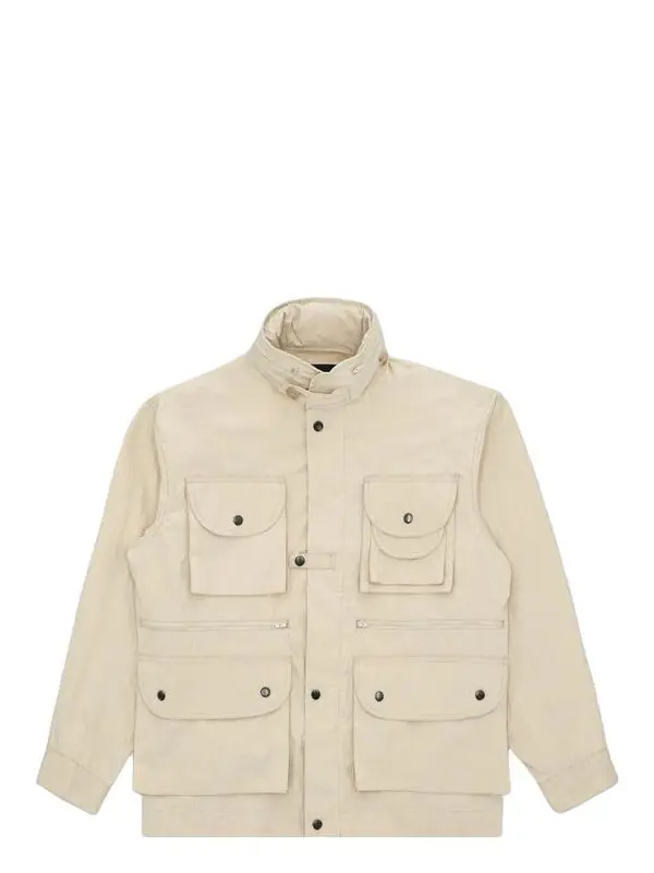 FORTELA Reporter Jacket In Nylon And Cotton Blend - White