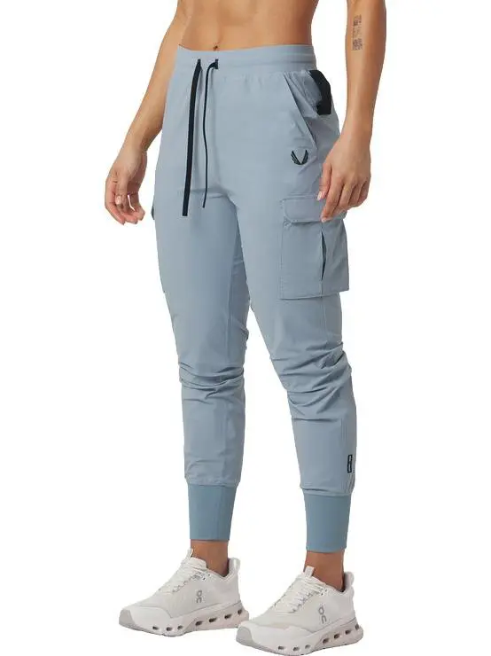 ASRV Tetra-lite Cargo High Rib Joggers - Light Sky