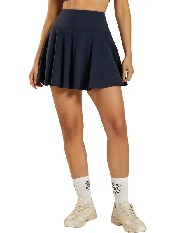 BE ATHLETICA High-waisted Skort With Built-in Shorts - Midnight