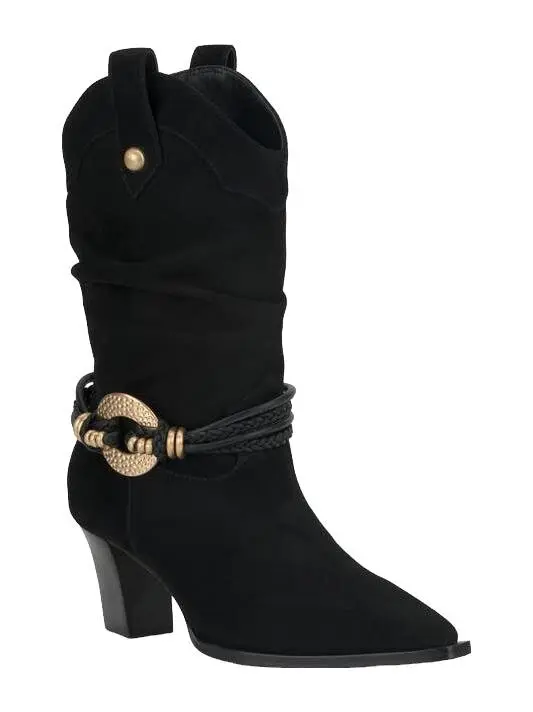 Jessica Simpson Hanie Western Boot - Black