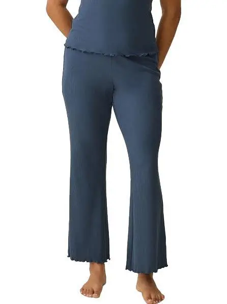 KINDRED BRAVELY Ribbed Modal Lounge Pants - Light Navy