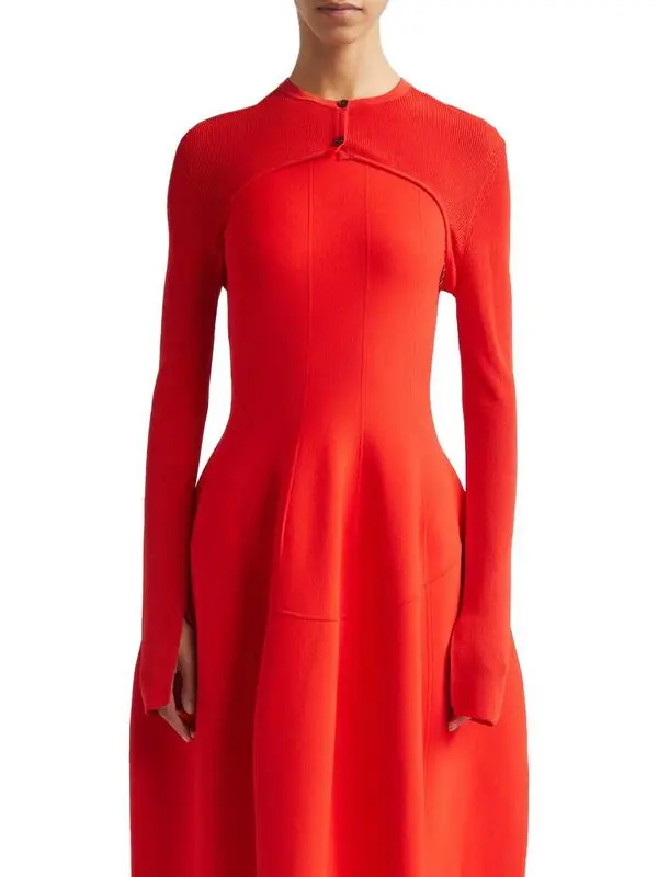 ASHLYN Liliana Micro Shrug - Red