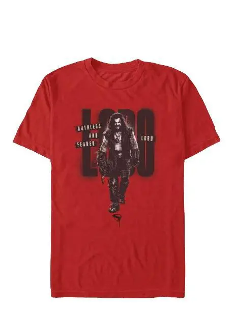 SUPERGIRL Ruthless And Fea Pose Graphic T-shirt - Red