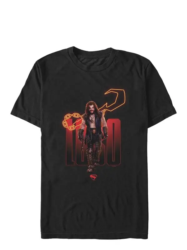 SUPERGIRL The Main Chain Short Sleeve Graphic T-shirt - Black