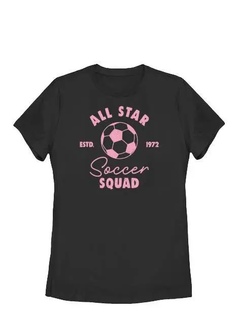 LOST GODS All Star Soccer Squad 1972" Graphic T-shirt - Black