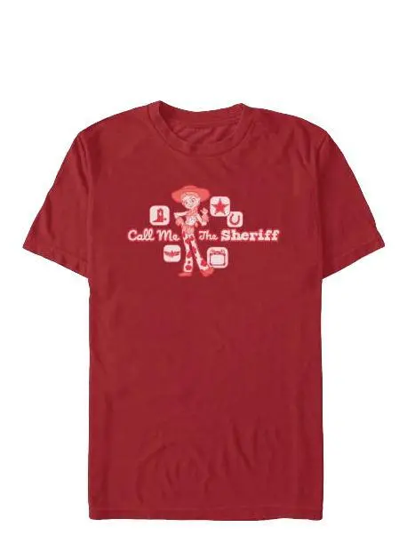 TOY STORY 5 Call Me The Sheriff Graphic T-shirt - Cardinal
