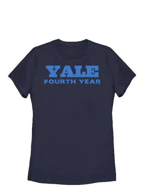 YALE UNIVERSITY Fourth Year Graphic T-shirt - Navy Blue