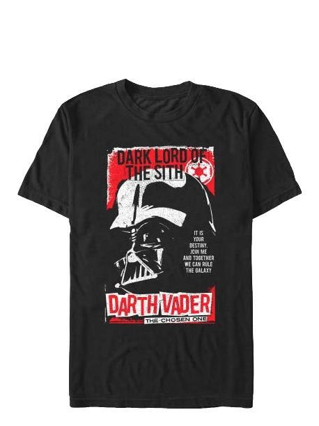 STAR WARS We Can Run The Galaxy Short Sleeve Graphic T-shirt - Black