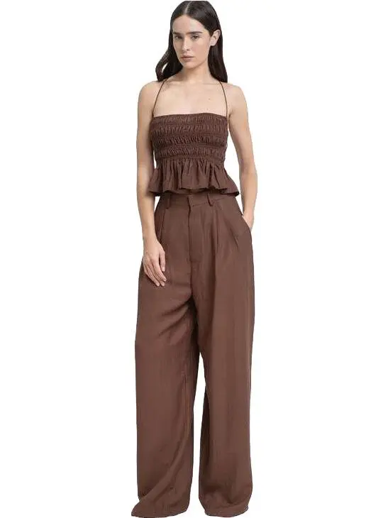 MOTHER OF ALL Taylor Top - Brown