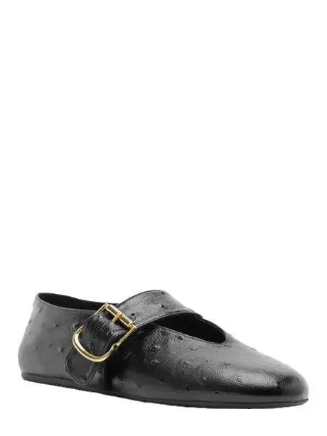 AREZZO Adeline Mary Jane Flat - Black