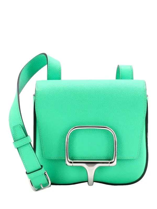 Hermès Della Cavalleria Shoulder Bag Epsom Mini - Vert Comics