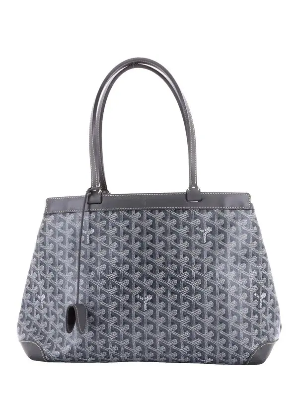 Goyard Bellechasse Bag Coated Canvas Pm - Grey