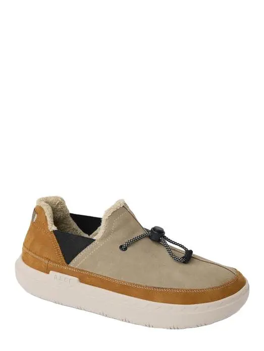 Reef Rambler Sneaker With Faux-shearling Lining - Brown