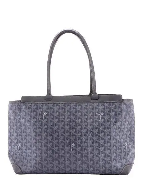 Goyard Bellechasse Bag Coated Canvas Pm - Grey