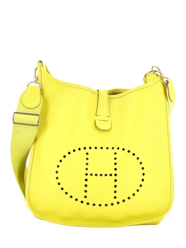 Hermès Evelyne Bag Gen Iii Epsom Pm - Lime