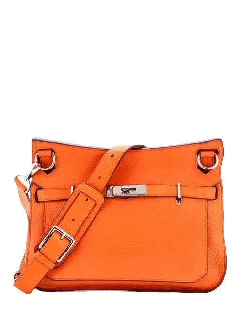 Hermès Jypsiere Bag Clemence 28 - Orange
