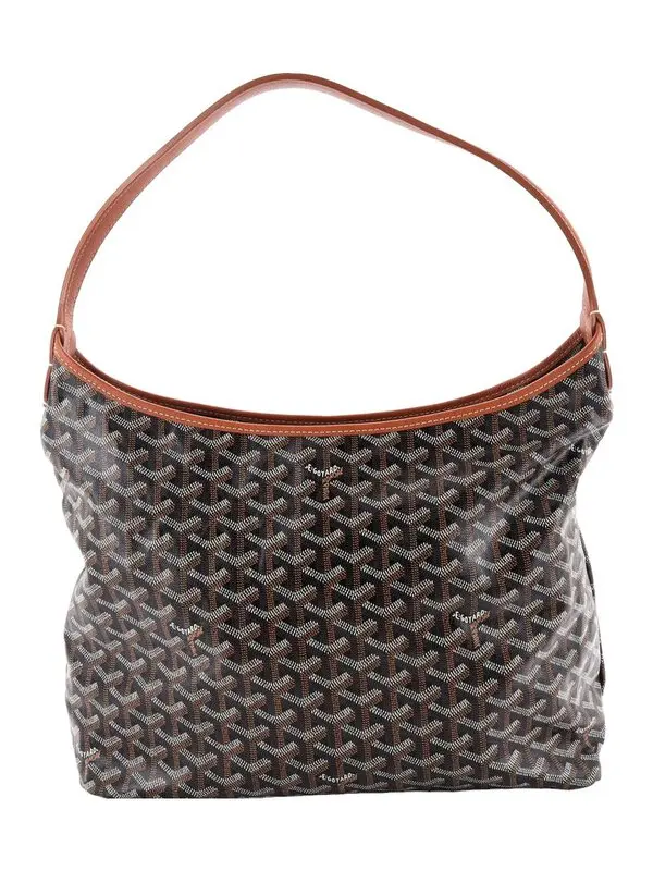 Goyard Boheme Hobo Coated Canvas - Brown