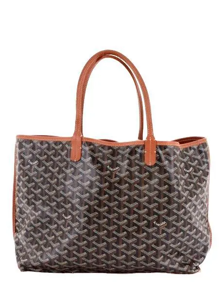 Goyard Anjou Reversible Tote Coated Canvas Pm - Brown