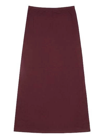 MONTE CARLO Pull-on Knit Skirt - Wine