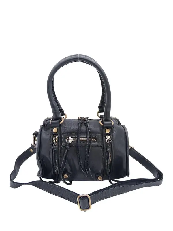 BOLSA NOVA HANDBAGS Bolsa Nova Small Pocket Satchel - Black