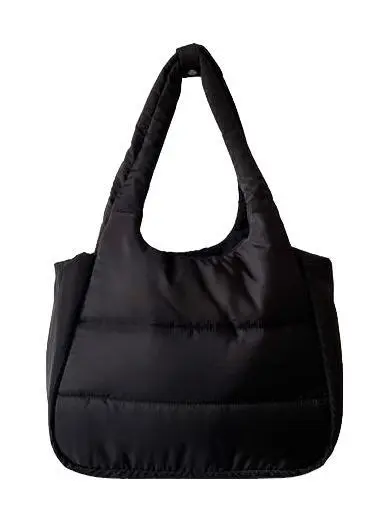 YOUZEY Astra Puffy Crossbody Tote - Black