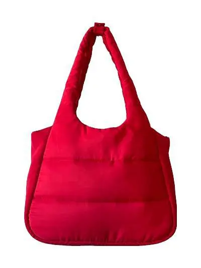 YOUZEY Astra Puffy Crossbody Tote - Red