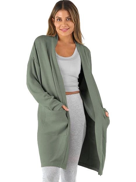 SOFTFLEX Luxury Cardigan - Basil