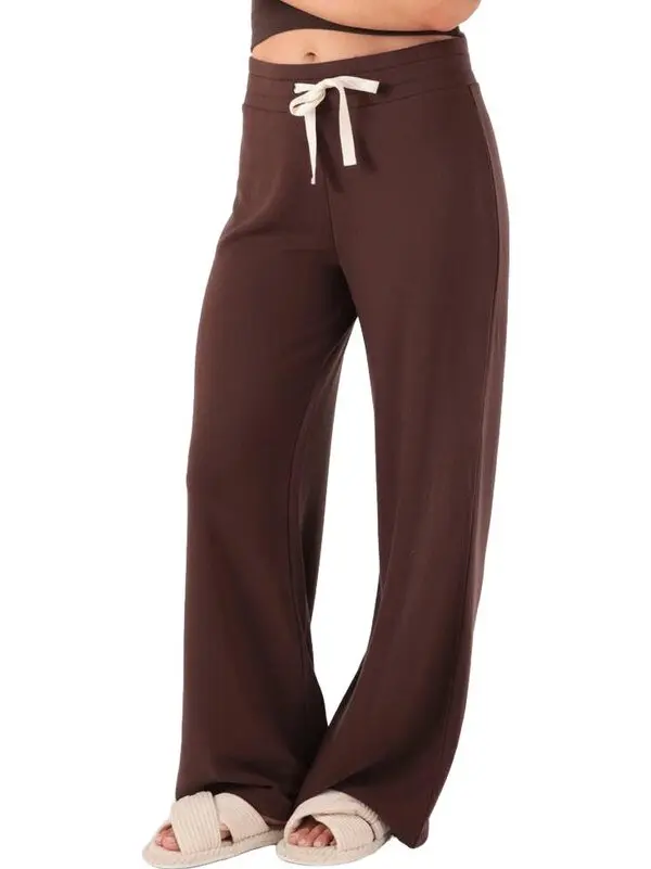SOFTFLEX Cloud Fleece Wide-leg Pants - Java