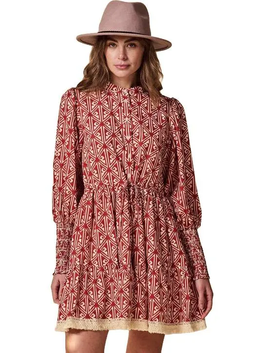THE SHIRT The Brooke Dress - Rust
