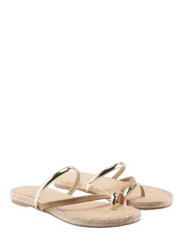 VISCATA Miramar Suede Espadrille Sandal Flats - Camel
