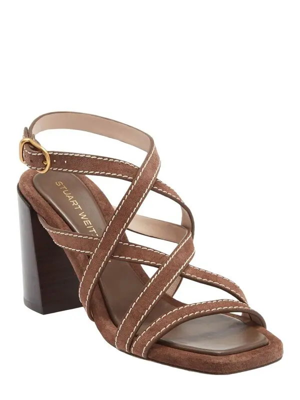 STUART WEITZMAN Park Sandal - Cigar