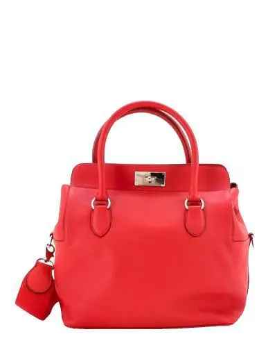 Hermès Toolbox Bag Swift 26 - Red