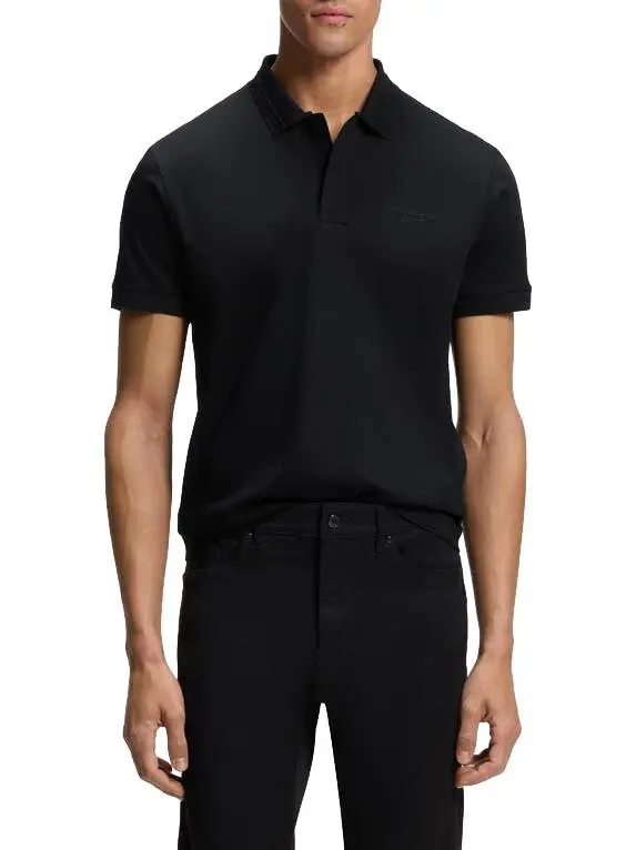 BOSS Spirit Cotton Polo - Black