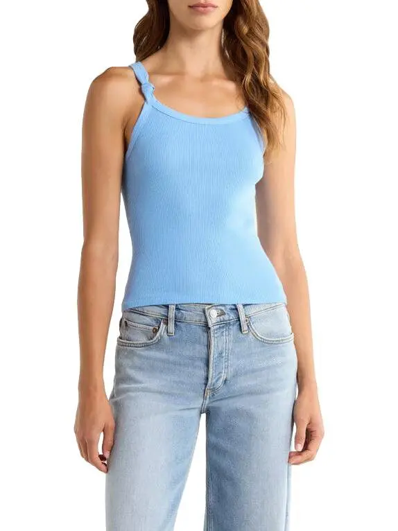 RE/DONE Knotted Rib Tank - Seaside