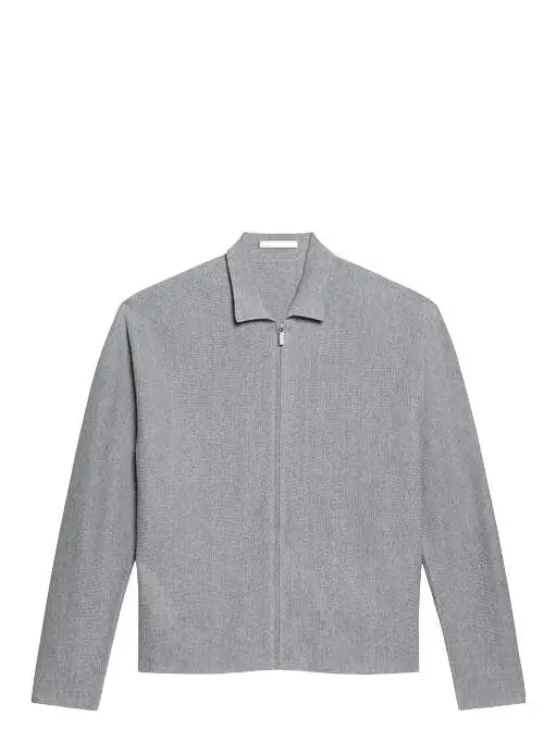 Helmut Lang Zip Cardigan - Cool Grey