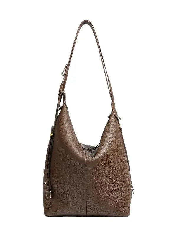 BOB ORÉ BLUE COLLECTION Verto Bucket Bag In Fine-grain Leather - Brown
