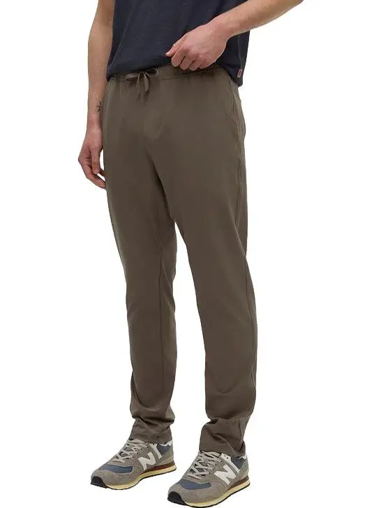 TENTREE Simcoe Pant Technical Trousers With Drawcord Waist - Timber