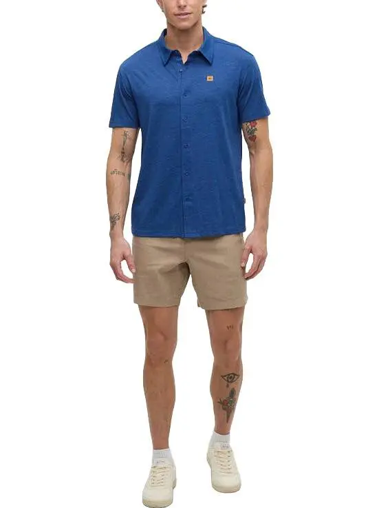 TENTREE Hawthorn Shirt - Nightfall Heather