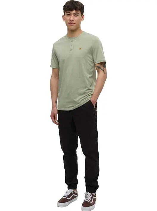 TENTREE Baker Henley - Light Moss