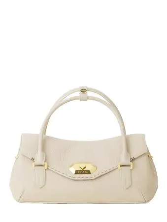 LANVIN Le Confident 26 Grained Calf Leather Bag - Plaster