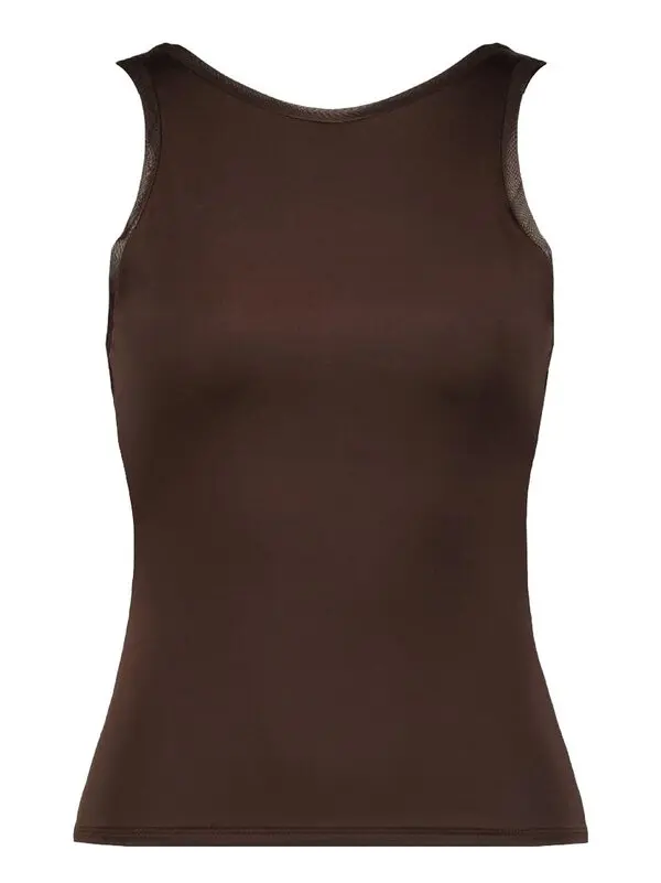 SAEMDI Oli Tank Top - Brown