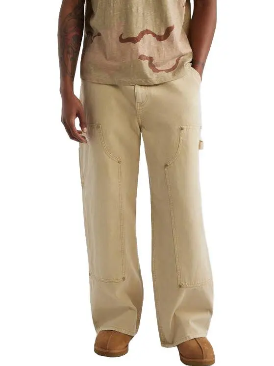 ELWOOD Baggy Industry Pants - Khaki