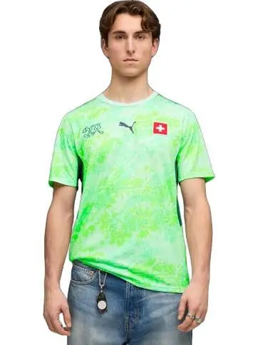 PUMA Switzerland National Team 2026 Away Replica Jersey - Green