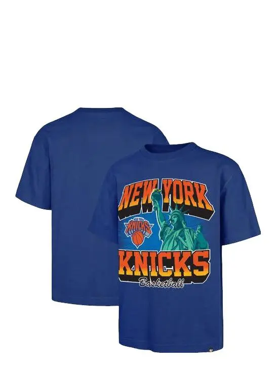 '47 New York Knicks Regional Franklin T-shirt - Blue